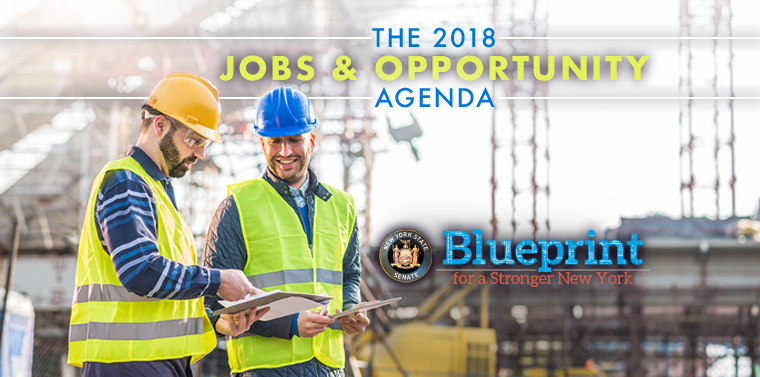 Senate Majority Unveils 2018 Jobs and Opportunity Agenda | NY State Senate