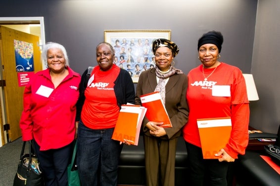 Senator Montgomery meets with AARP members | NYSenate.gov