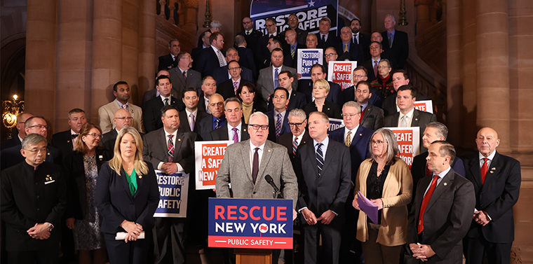 SENATE & ASSEMBLY REPUBLICANS UNVEIL PLAN TO CREATE A SAFER NY ...