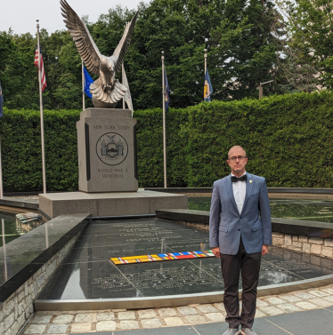 Senator Walczyk Wears Black Tie in Remembrance of D-Day | NYSenate.gov