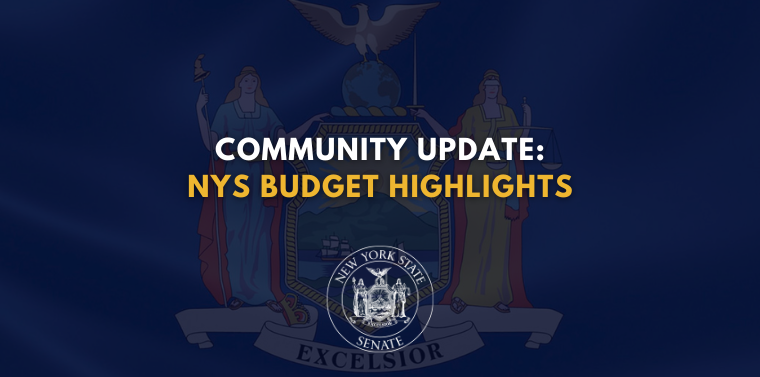 Community Update: NYS Budget Highlights | NYSenate.gov