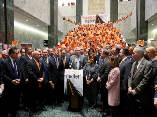 O’Mara and Palmesano renew pledge to fight for greater state support for local roads and bridges ...