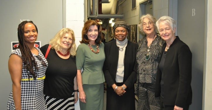 Senator Montgomery joins Lt. Governor Kathy Hochul and the NYS Women's ...