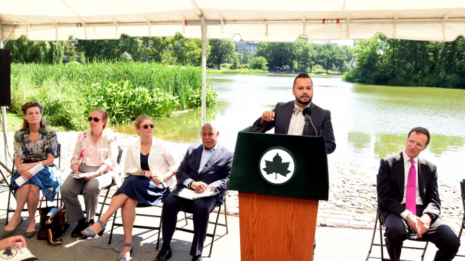 Senator Serrano, City Officials and Central Park Conservancy Announce ...