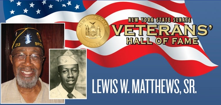 Lewis W. Matthews, Sr. | NYSenate.gov
