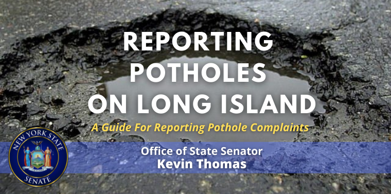 Reporting Potholes on Long Island | NYSenate.gov