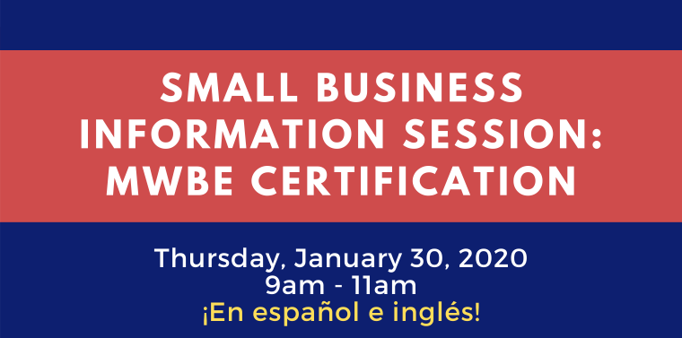 Jan. 30: Small Business Information Session: MWBE Certification | NYSenate.gov
