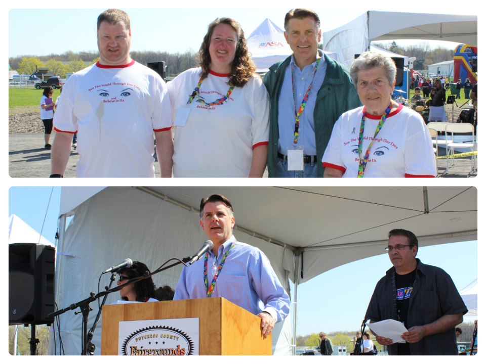 Supporting autism awareness at The Autism Society of America, Hudson ...