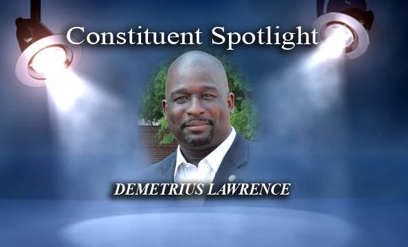 June Constituent of the Month: Demetrius Lawrence | NYSenate.gov