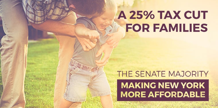 RITCHIE JOINS IN UNVEILING NEW MIDDLE CLASS TAX CUT PLAN | NYSenate.gov