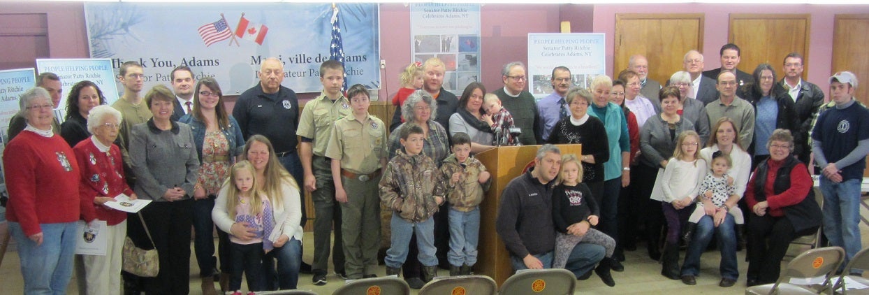 People Helping People: Photos of Senator Ritchie's Adams Thank You ...