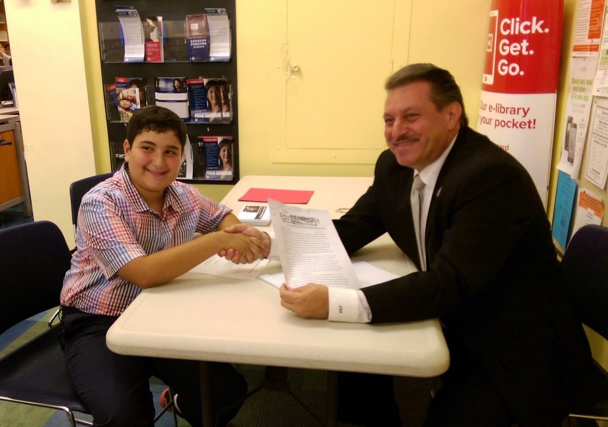 Addabbo Praises Young Constituent for Anti-Bullying Project | NYSenate.gov