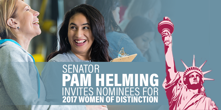 Senator Pam Helming Invites Nominees for New York State Senate Women of ...