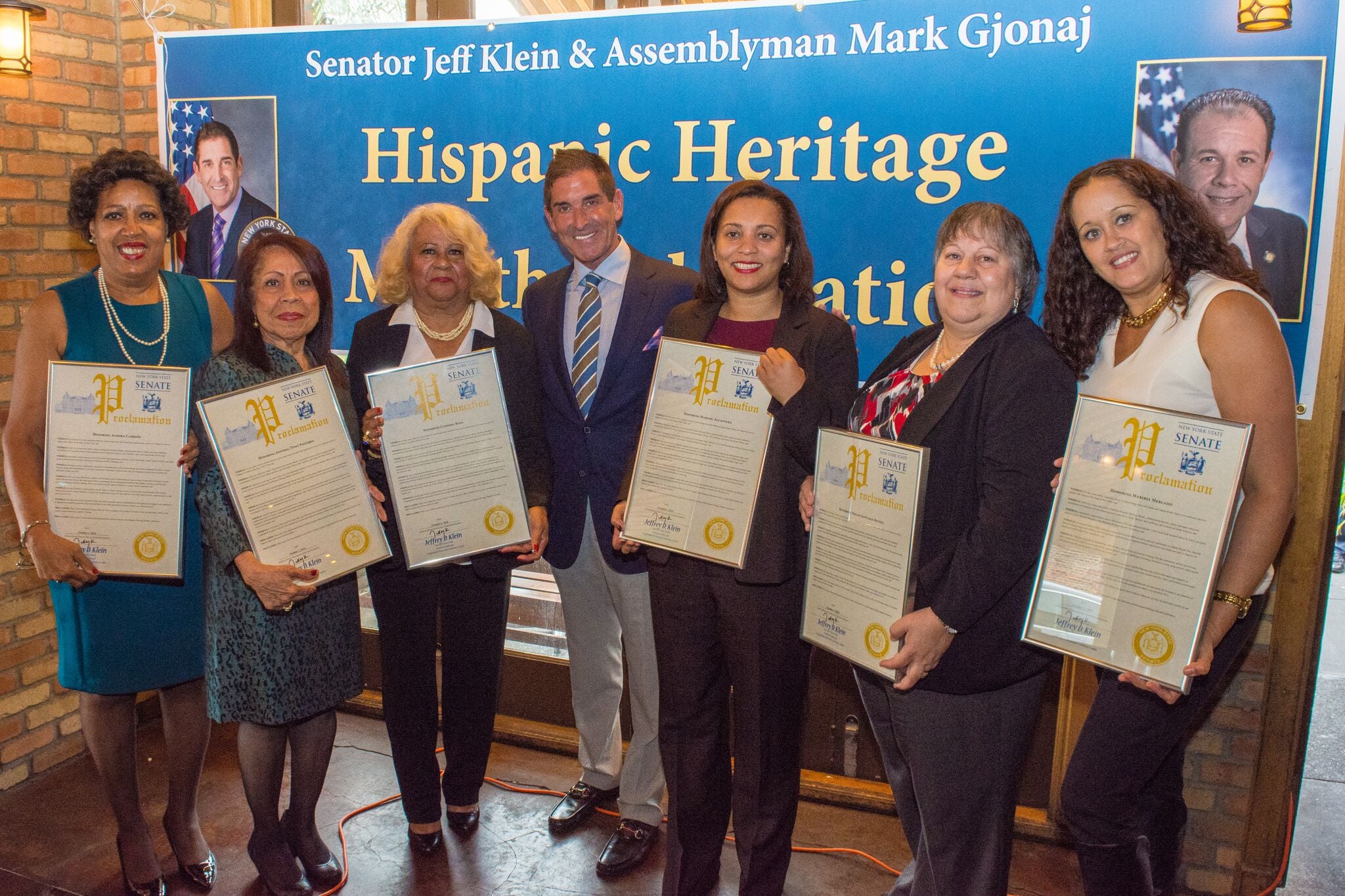 SENATOR JEFF KLEIN AND ASSEMBLYMAN MARK GJONAJ HOST ANNUAL HISPANIC ...