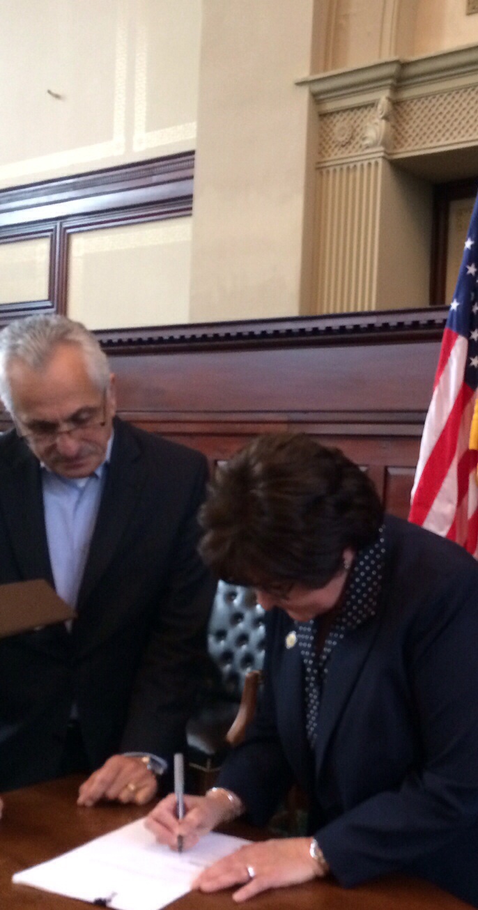 New York State Senator Kathy Marchione Signs Oath of Office During New ...