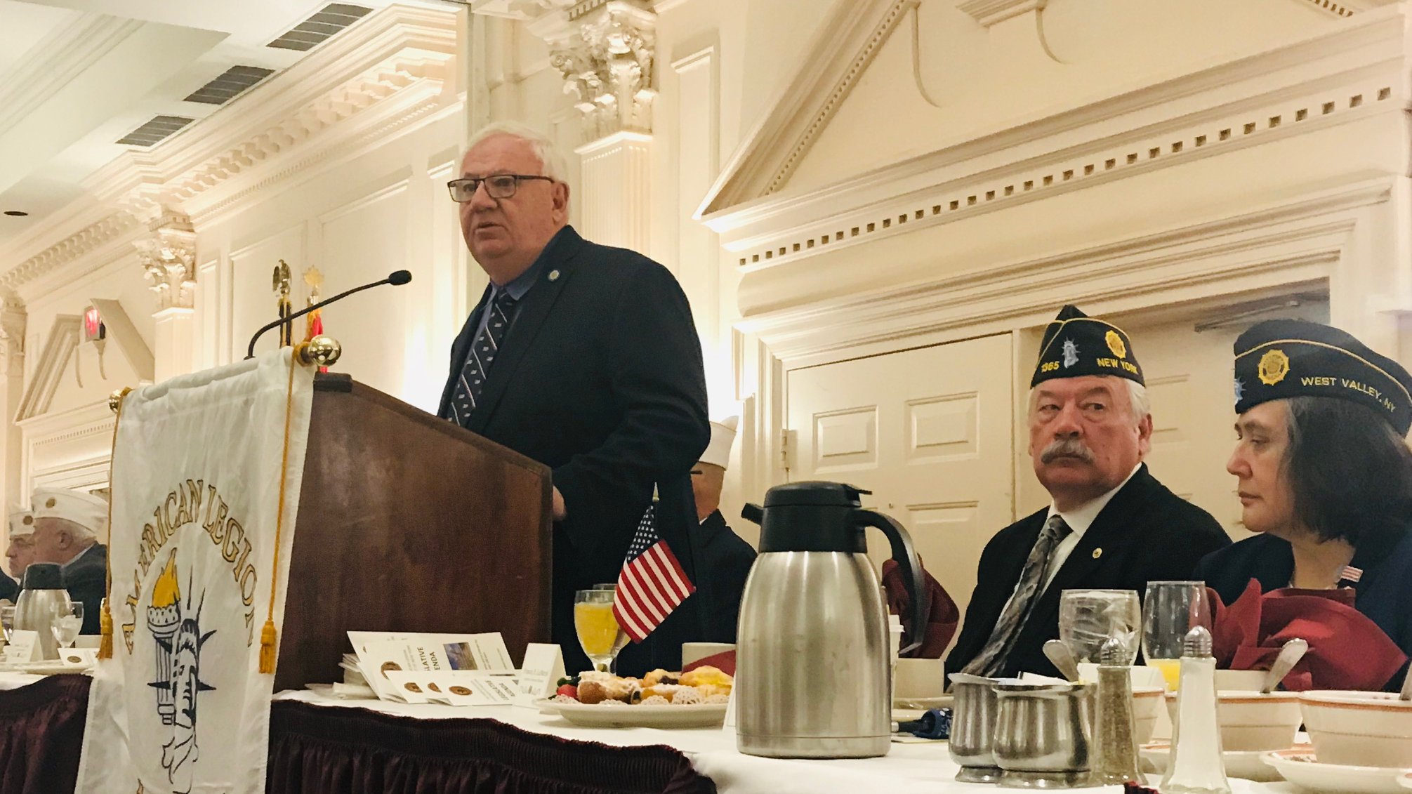 Legion Hosts Veterans Day Service | NYSenate.gov