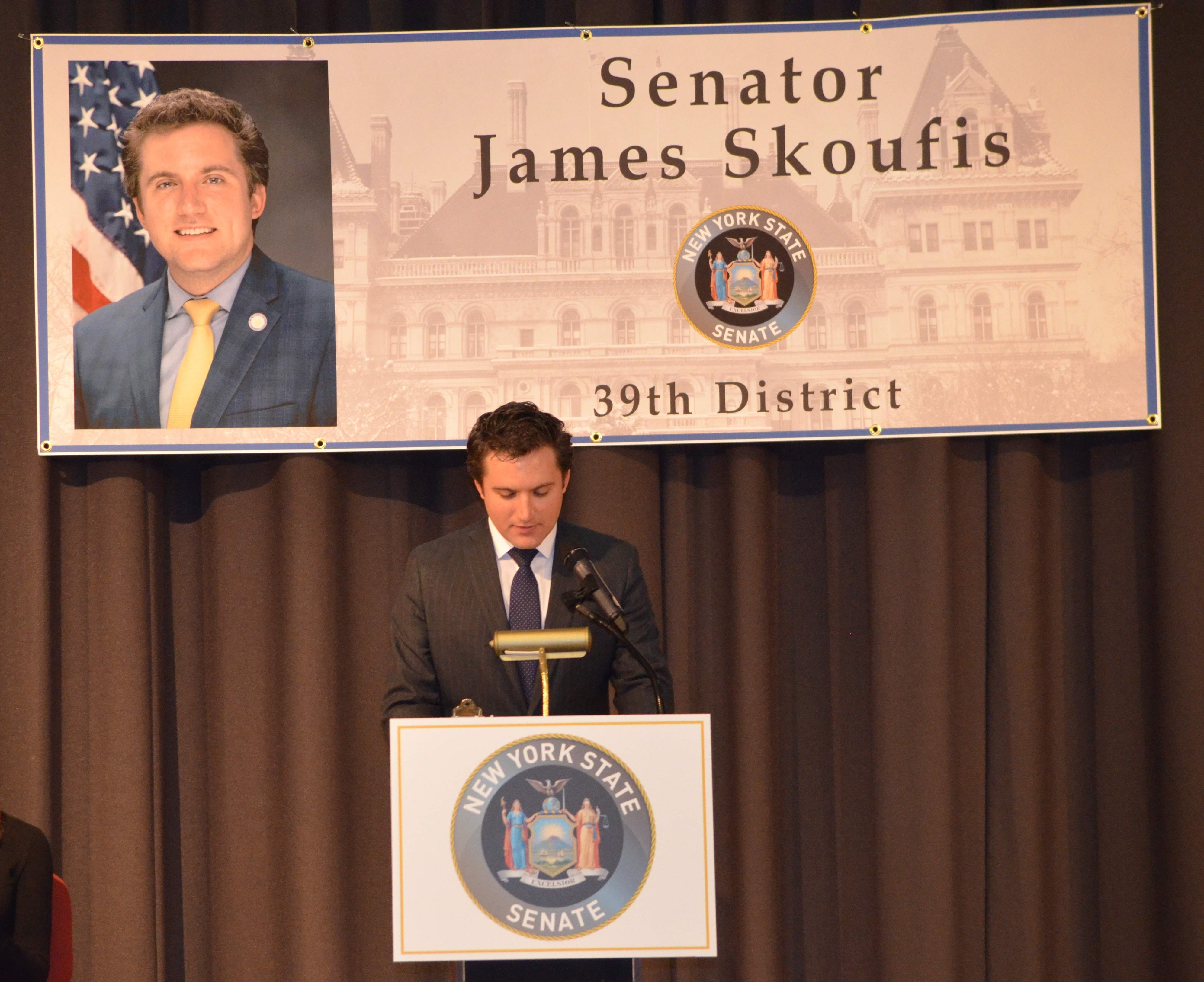 James Skoufis sworn in as state senator | NYSenate.gov