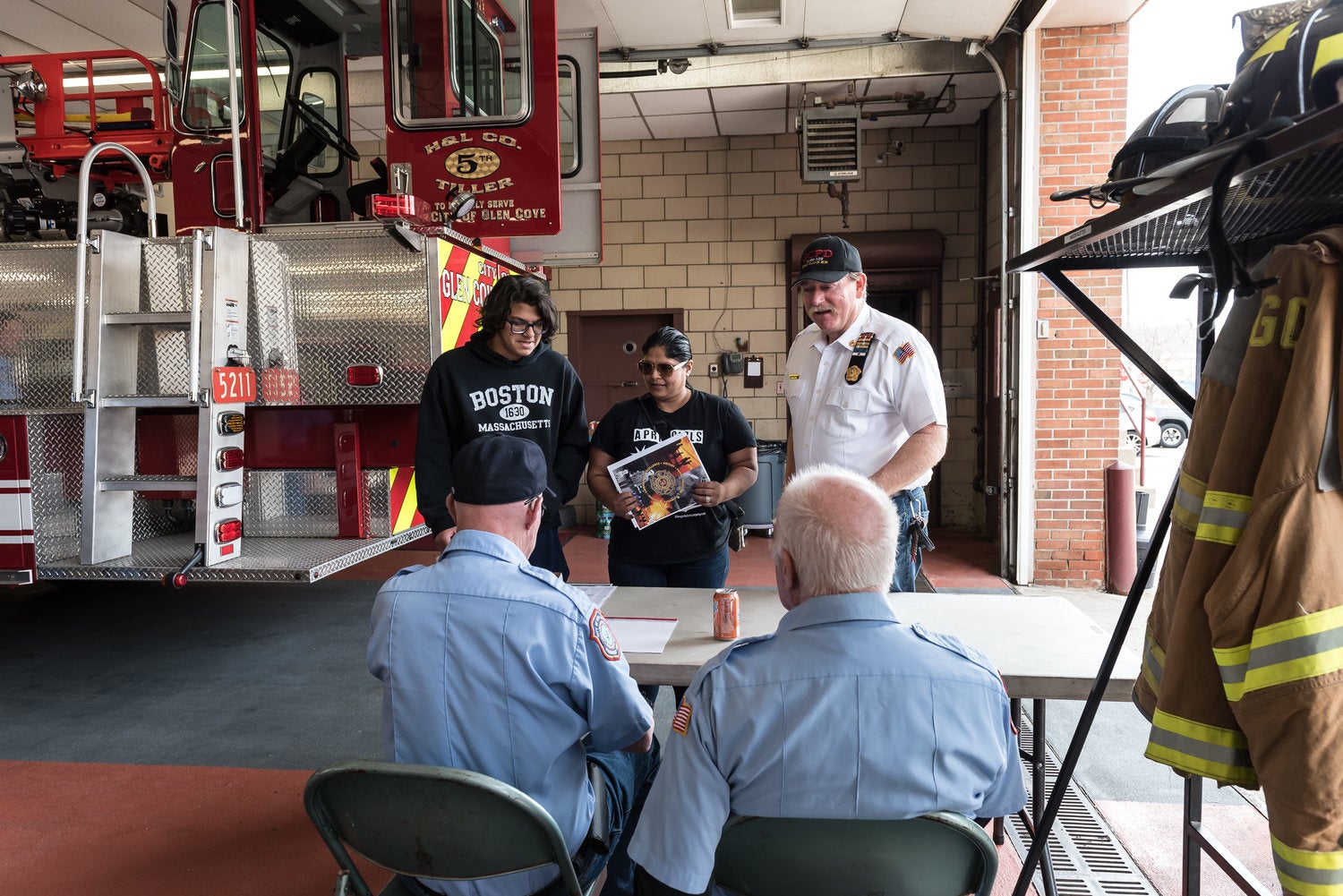 Volunteer Recruitment Day at the Glen Cove Fire Department
