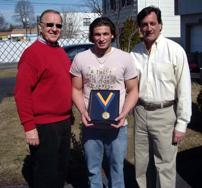 Senator Fuschillo Presents Liberty Medal To Hero Teen From Bellmore