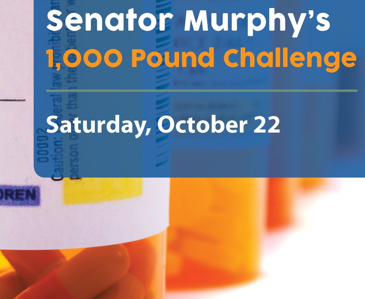 Senator Murphy Issues A Challenge: "Let's Get 1,000pounds Of ...