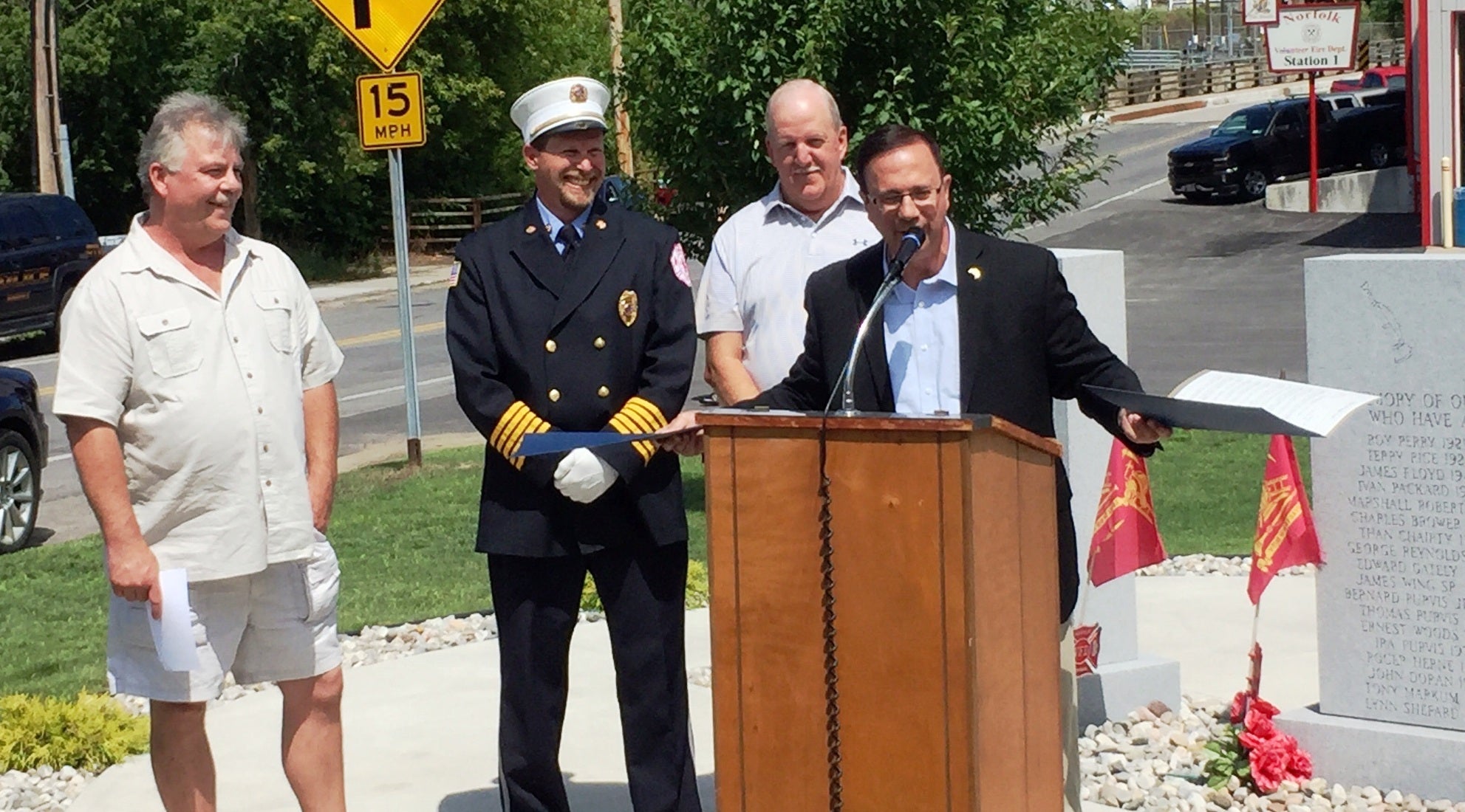 Senator Griffo's remarks celebrating 100 years of the Norfolk Volunteer ...