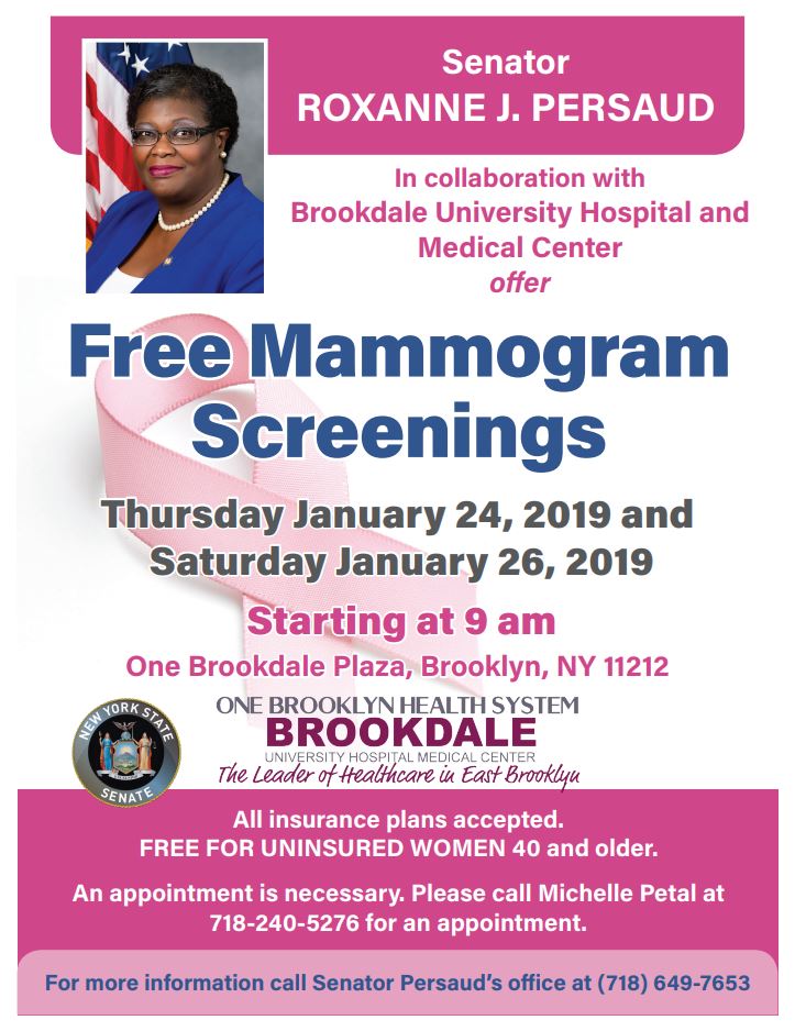 Free Mammogram Screenings | NYSenate.gov