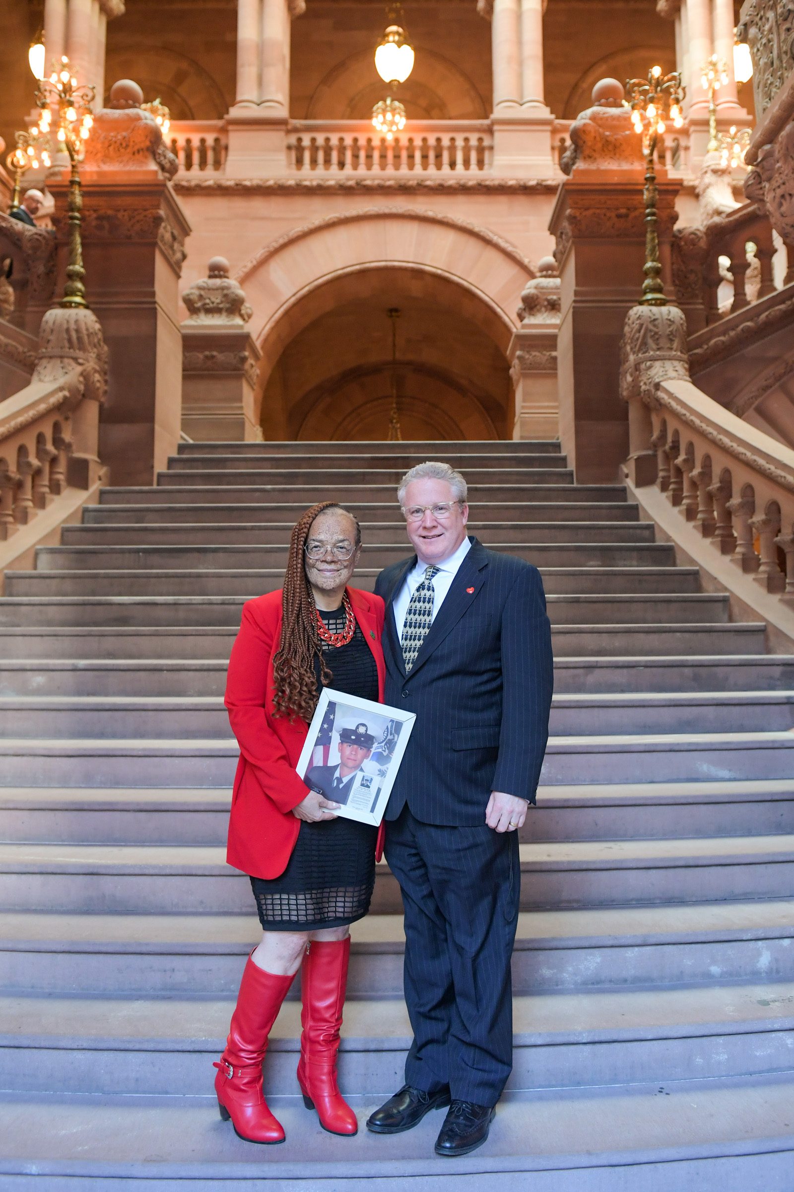 Senator Bill Weber Honors Roxanne Watson on Valentine's Day/National ...