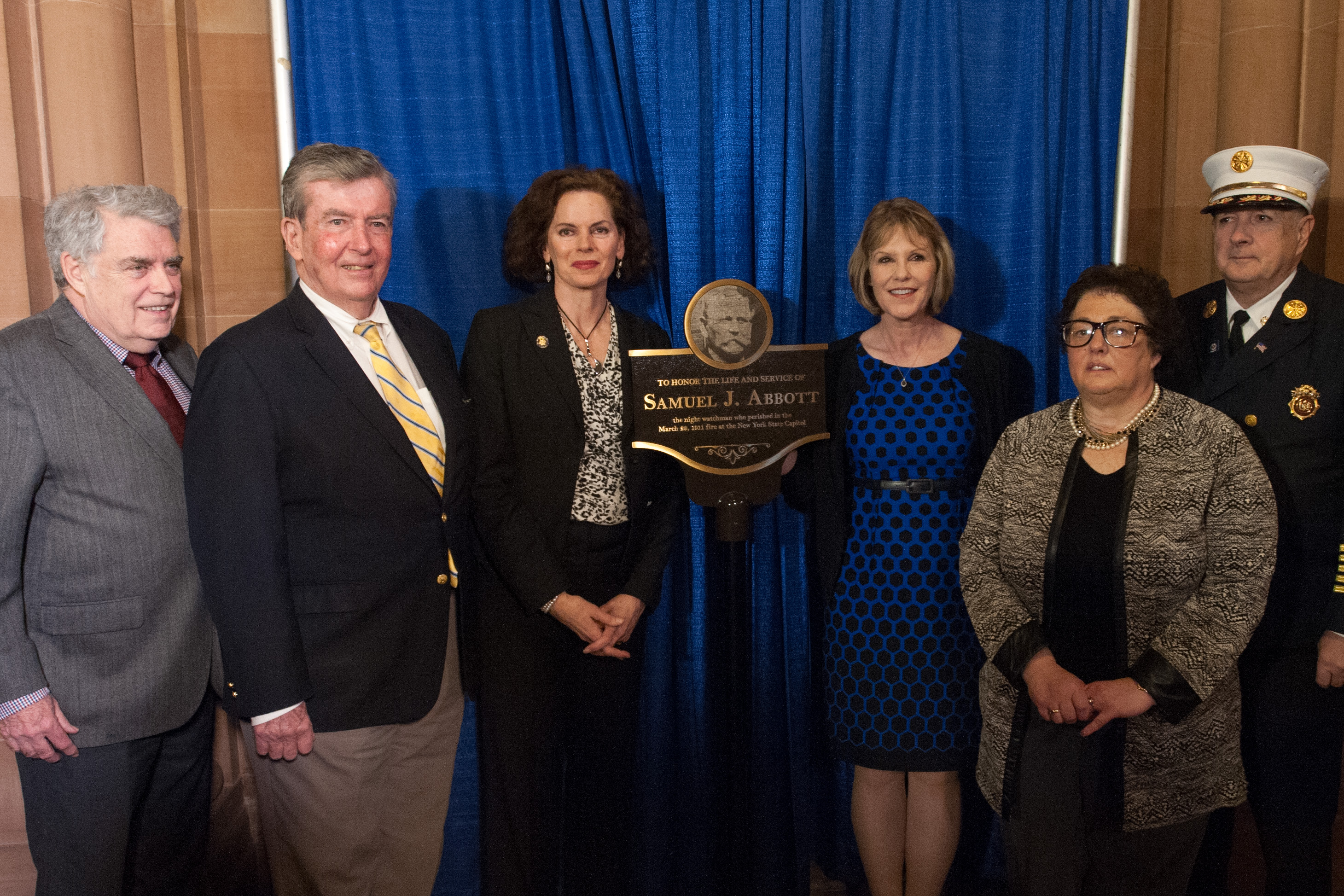 Plaque Honoring Samuel Abbott Unveiled at New York State Capitol ...