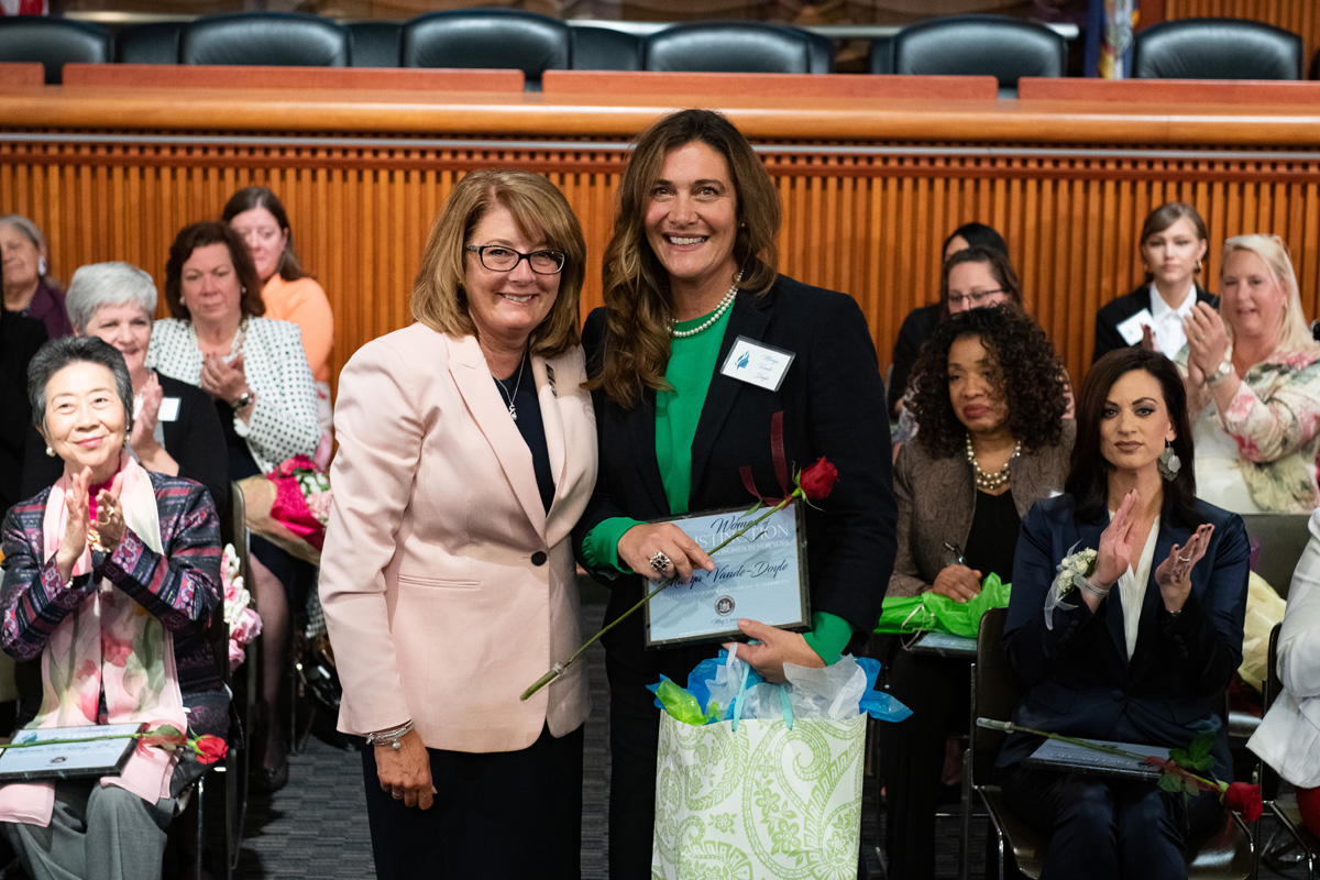 Senator Helming Honors 2019 Woman of Distinction at State Capitol ...