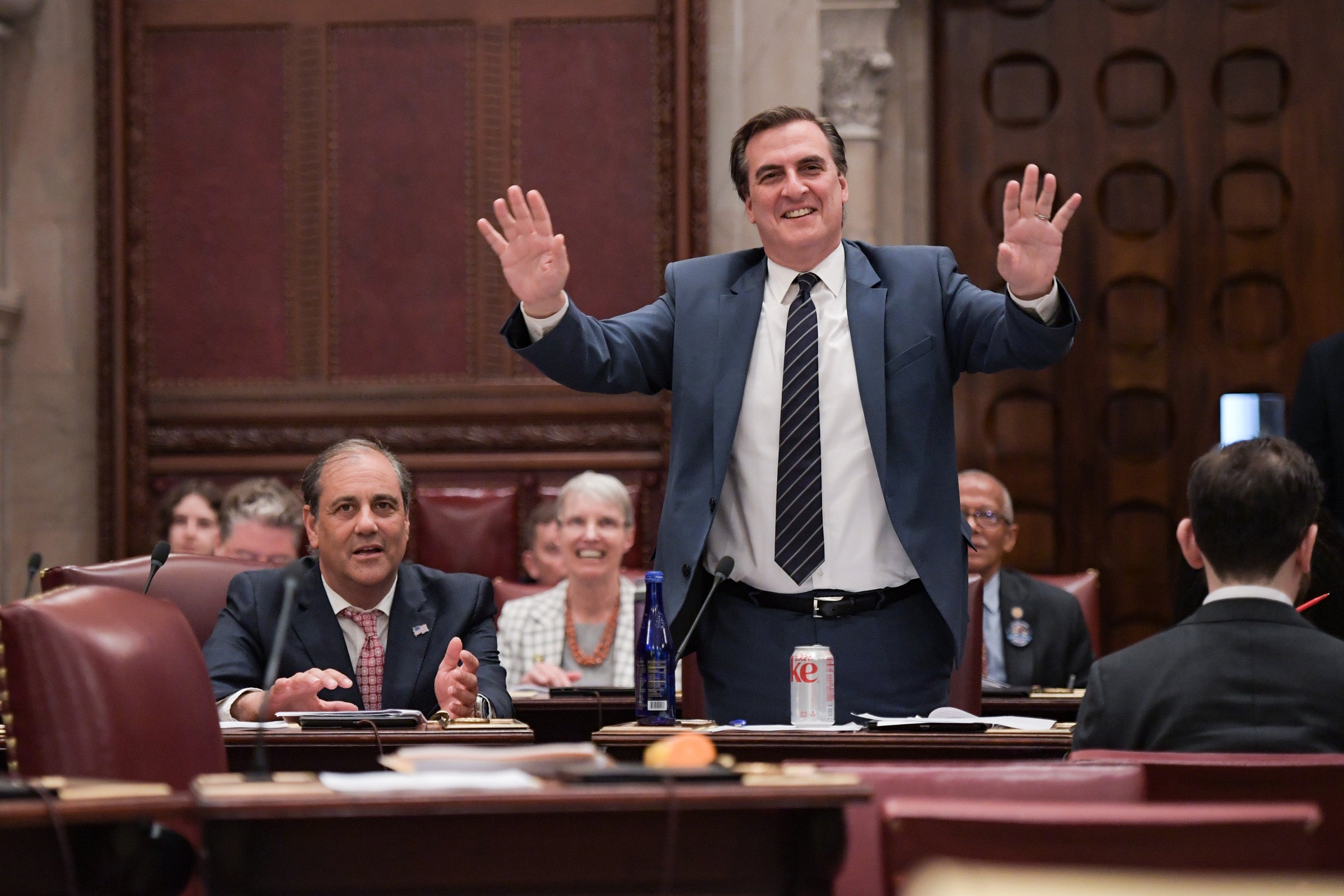 Senate Deputy Leader Gianaris Announces Senate Unanimously Passes ...