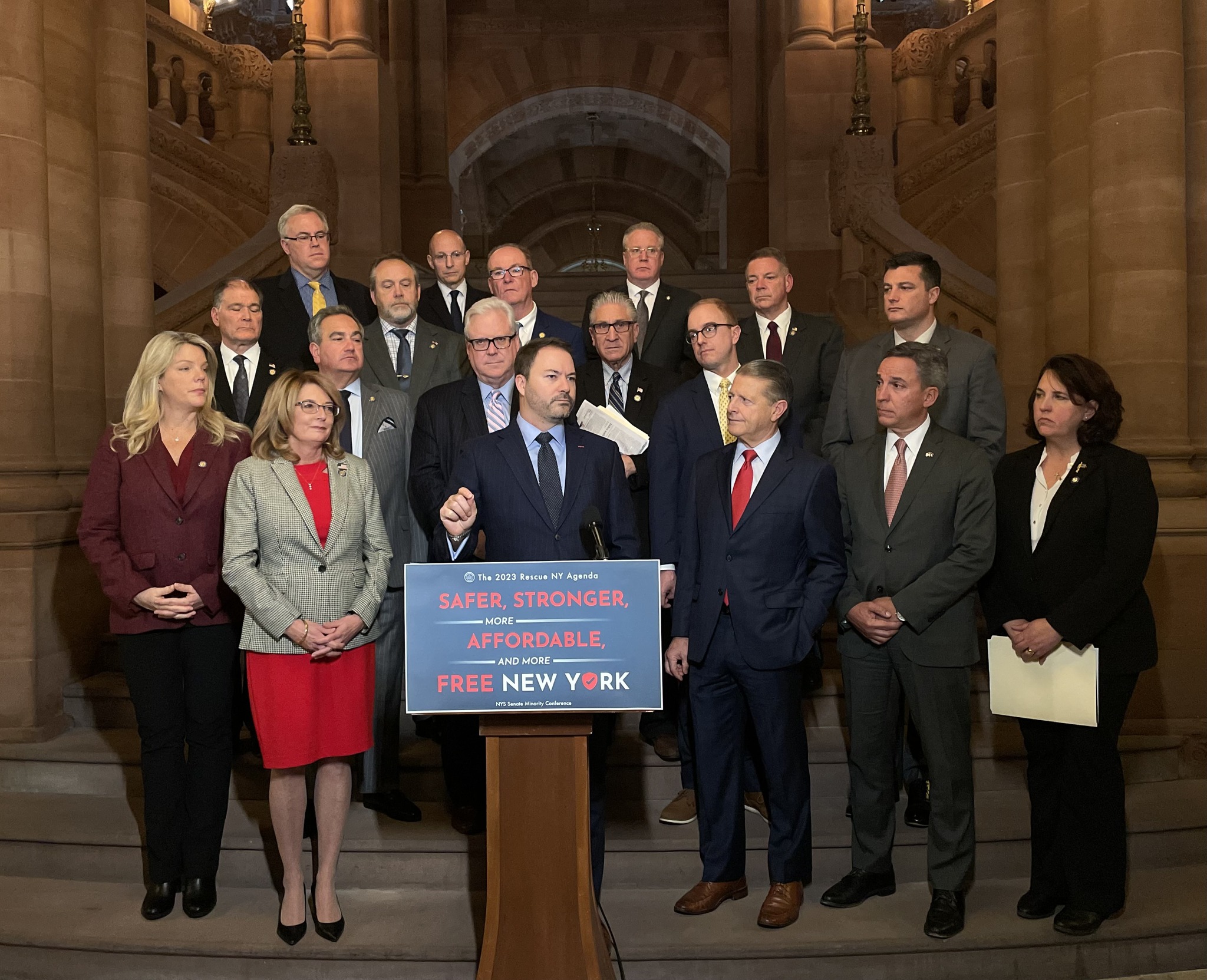 Senator Borrello and Senate Republican Colleagues Unveil “Rescue New ... Senator Borrello and Senate Republican Colleagues Unveil “Rescue New ...