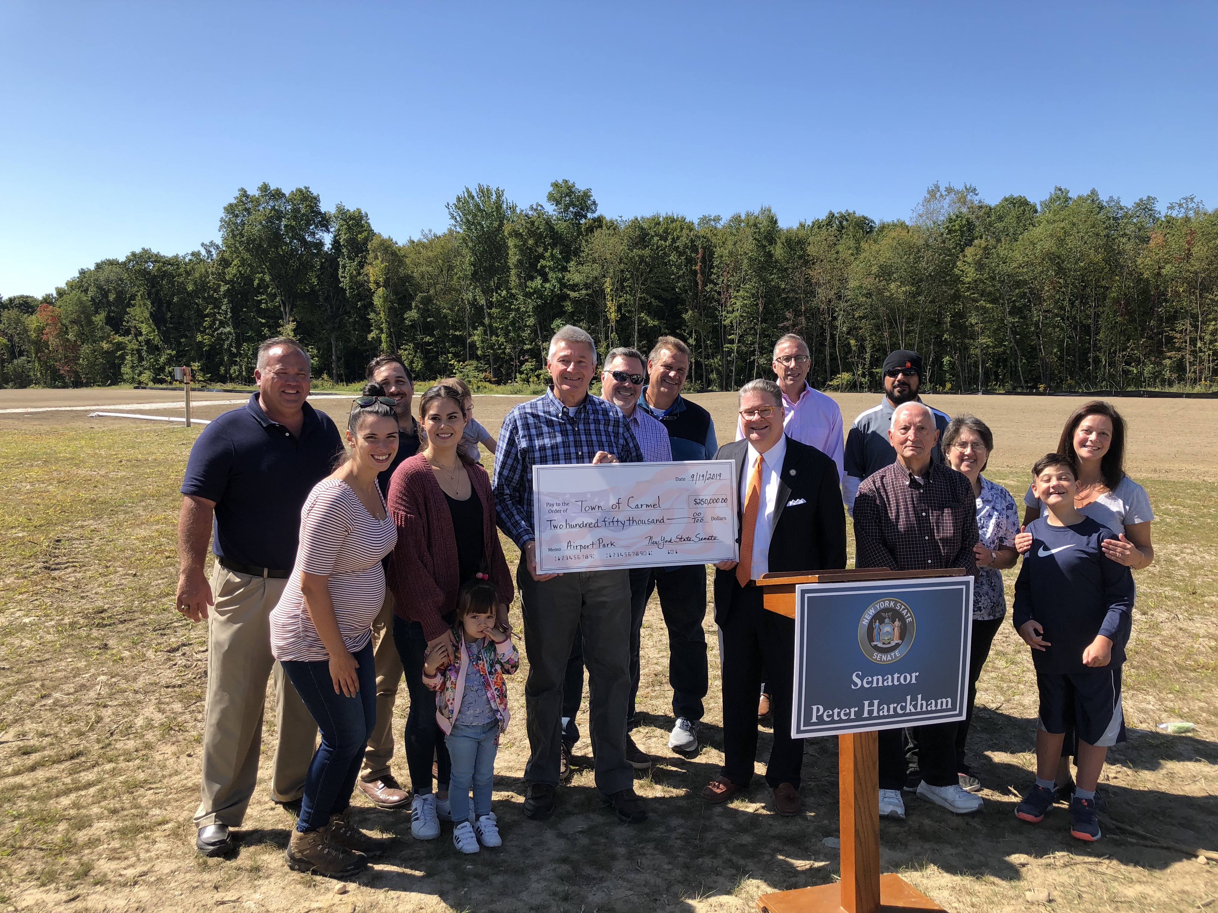 Harckham Announces $250,000 in Funding for Carmel's New Airport Park ... Harckham Announces $250,000 in Funding for Carmel's New Airport Park ...