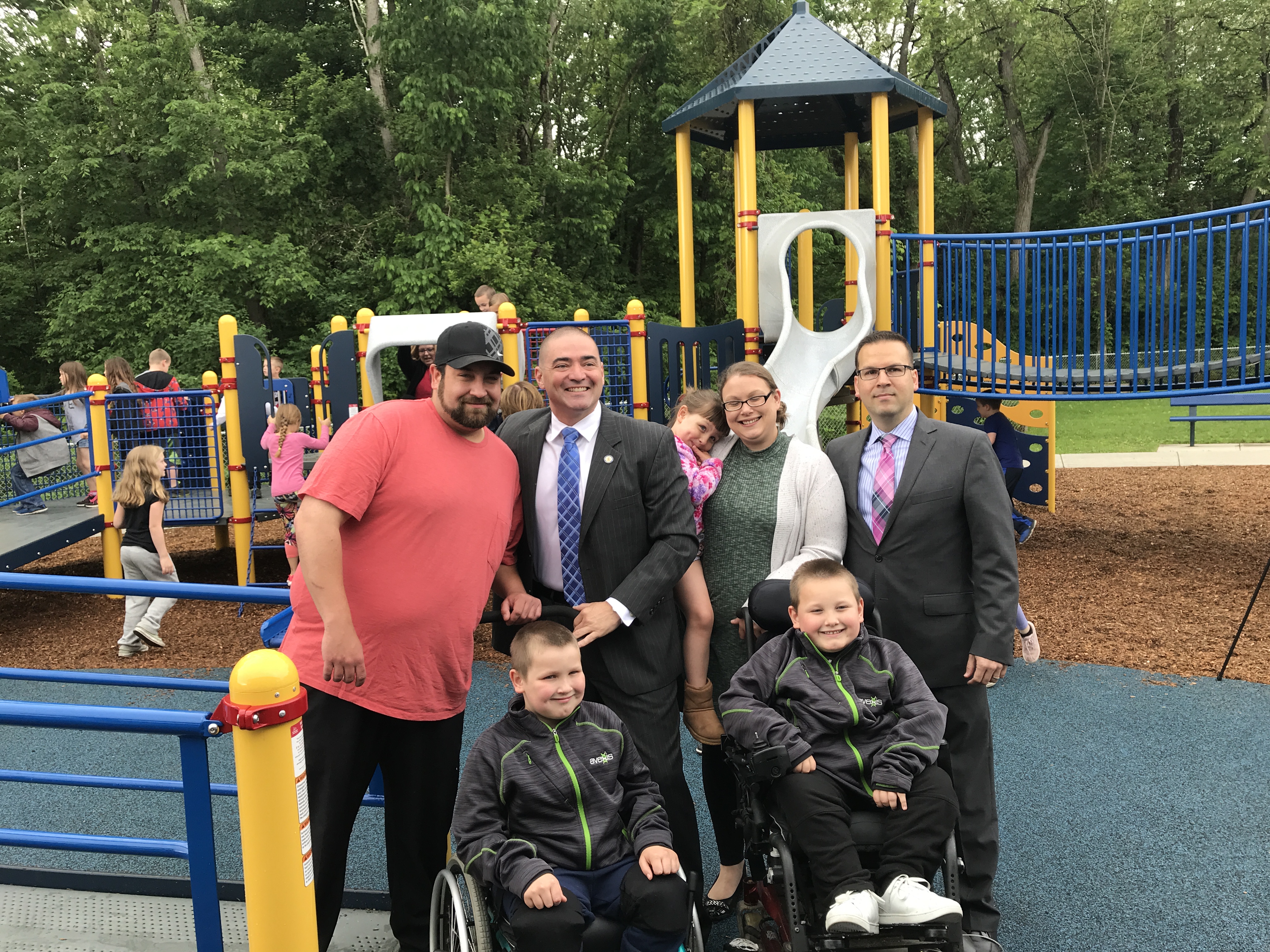 6.4.18 - Sen. Fred Akshar joins Harpursville CSD and Students to Unveil ...