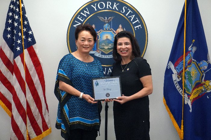 Tai Wang Chosen as 'Woman of Distinction' by NYS Senator Anna M. Kaplan ...