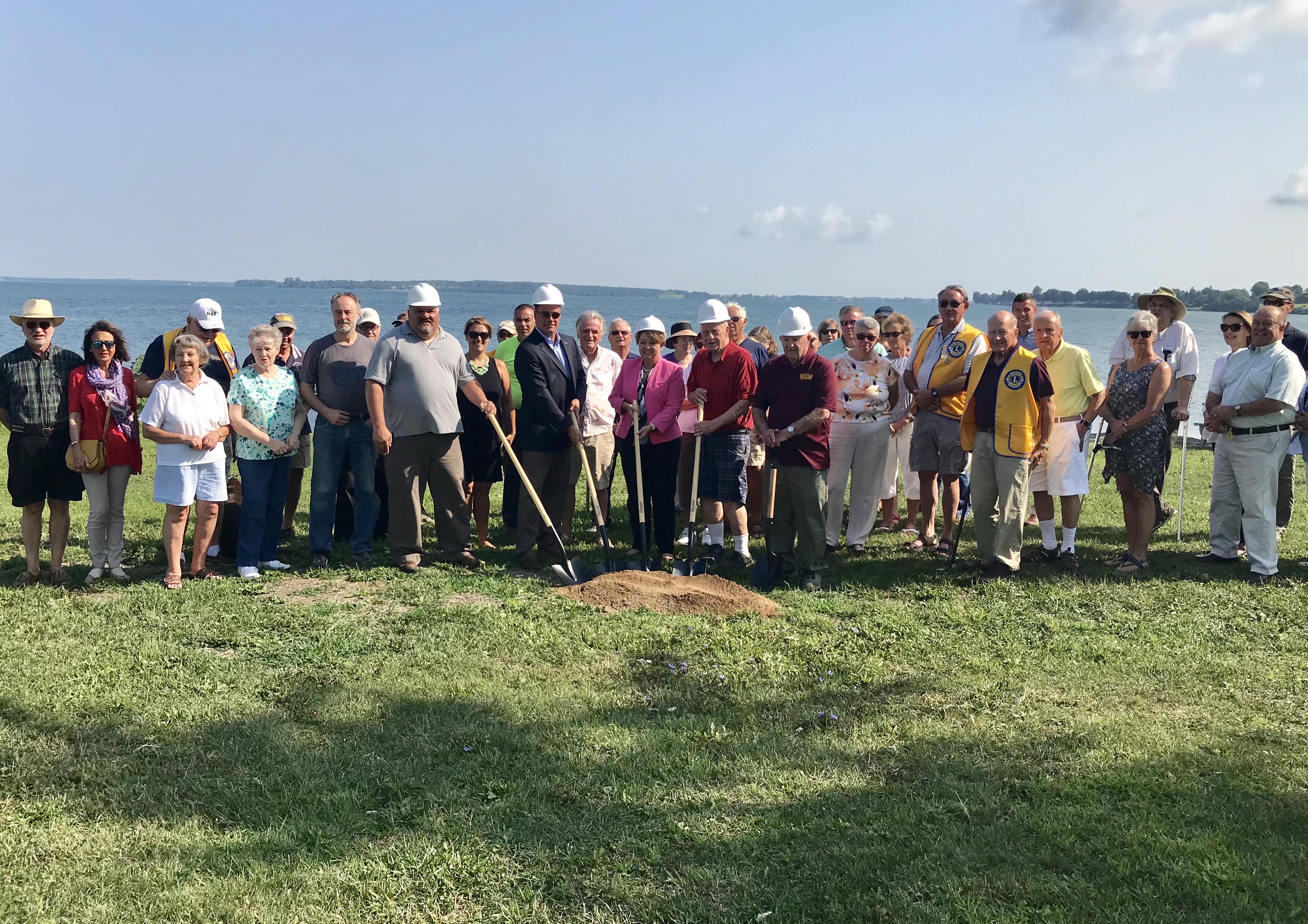 Ritchie Helps Break Ground on New Pavilion at Cape Vincent's East End ...