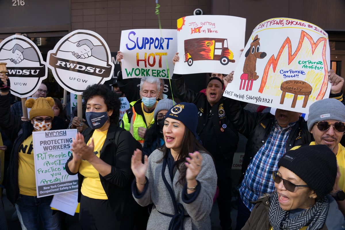 State Labor Chairs Introduce Temperature Extremes Mitigation Program ...