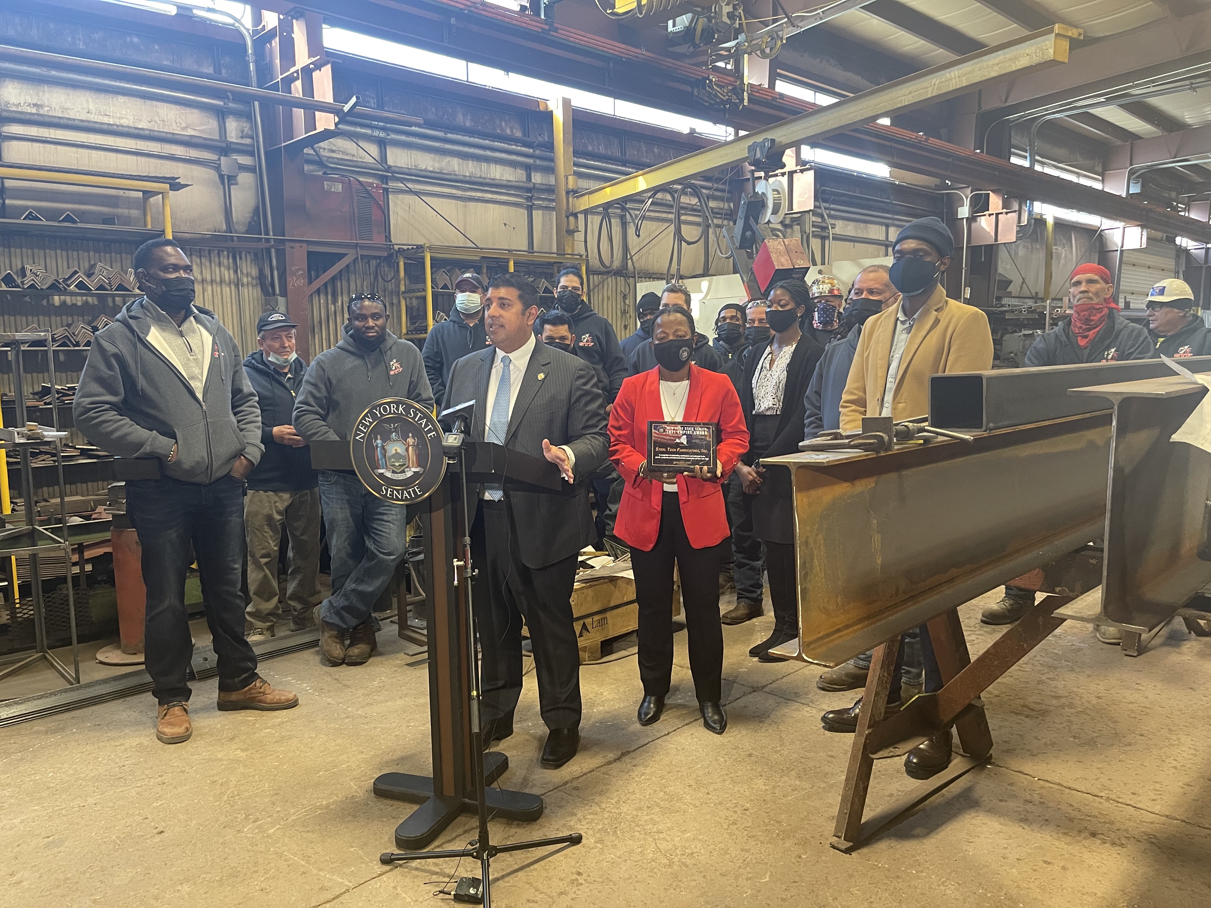 Senator Jeremy Cooney Honors Black-Owned Business with NYS Empire Award ...