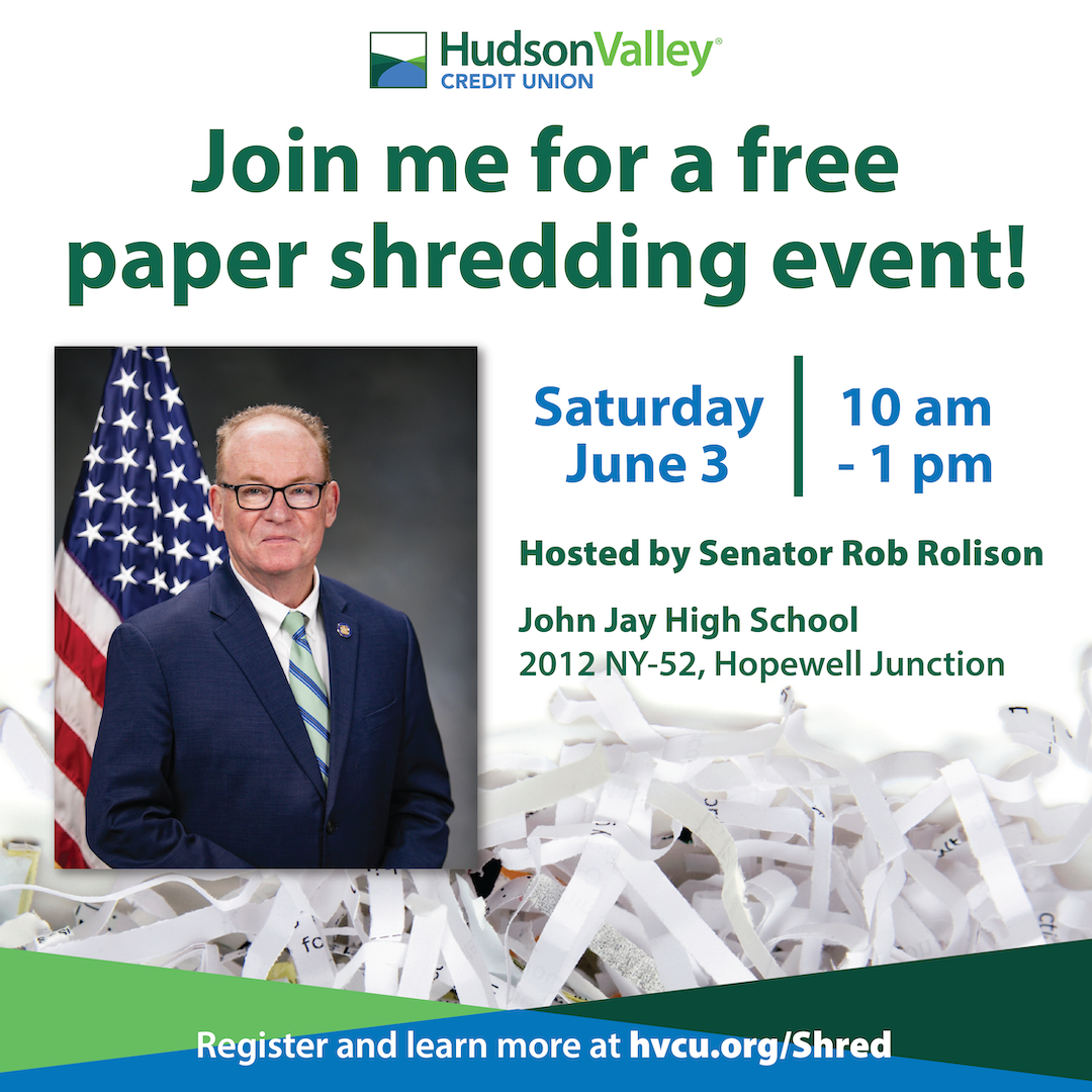 Rolison to Hold Free Shred Event on Saturday, June 3 in East Fishkill ...