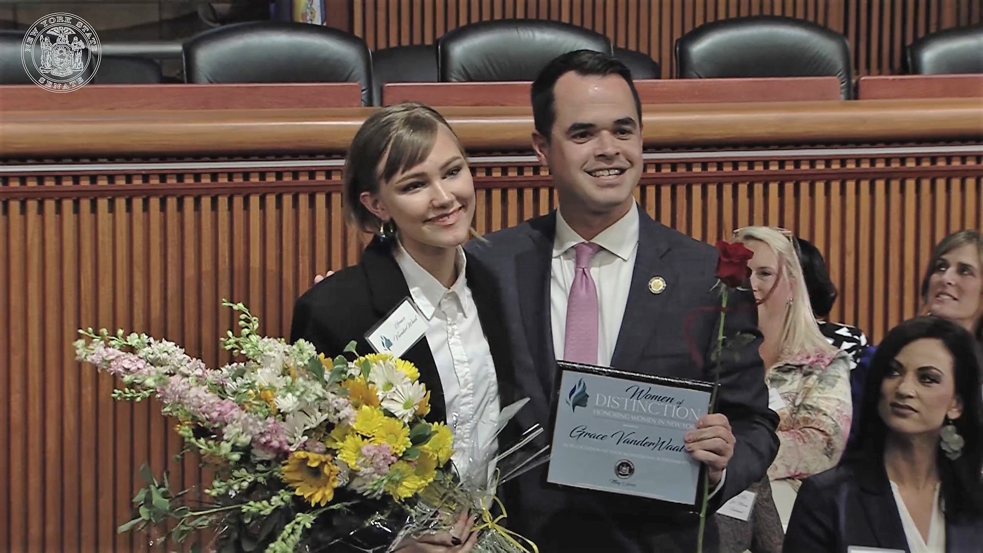 Senator David Carlucci Presented Singer Grace VanderWaal With NYS ...