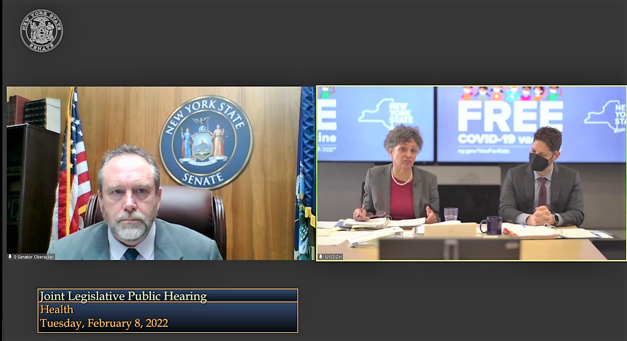 Senator Oberacker Questions Health Commissioner on Rural EMS Concerns ...