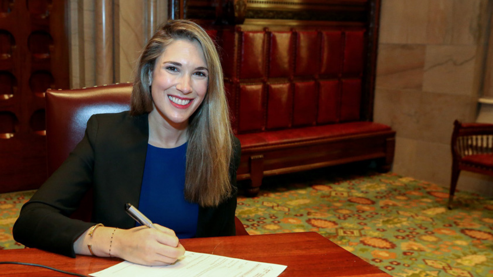 Michelle Hinchey Sworn in as New York State Senator, Announces ...