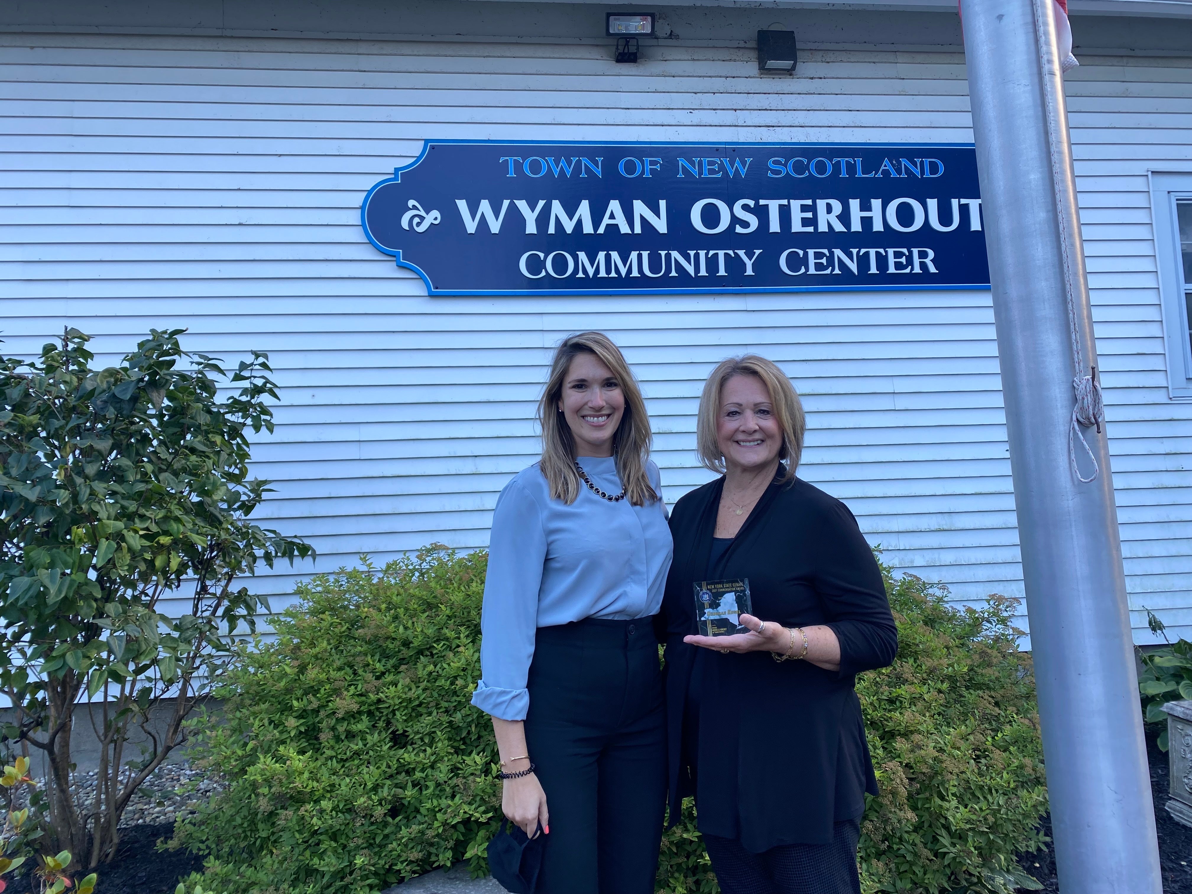 Senator Michelle Hinchey Presents Commendation Award to New Scotland ...