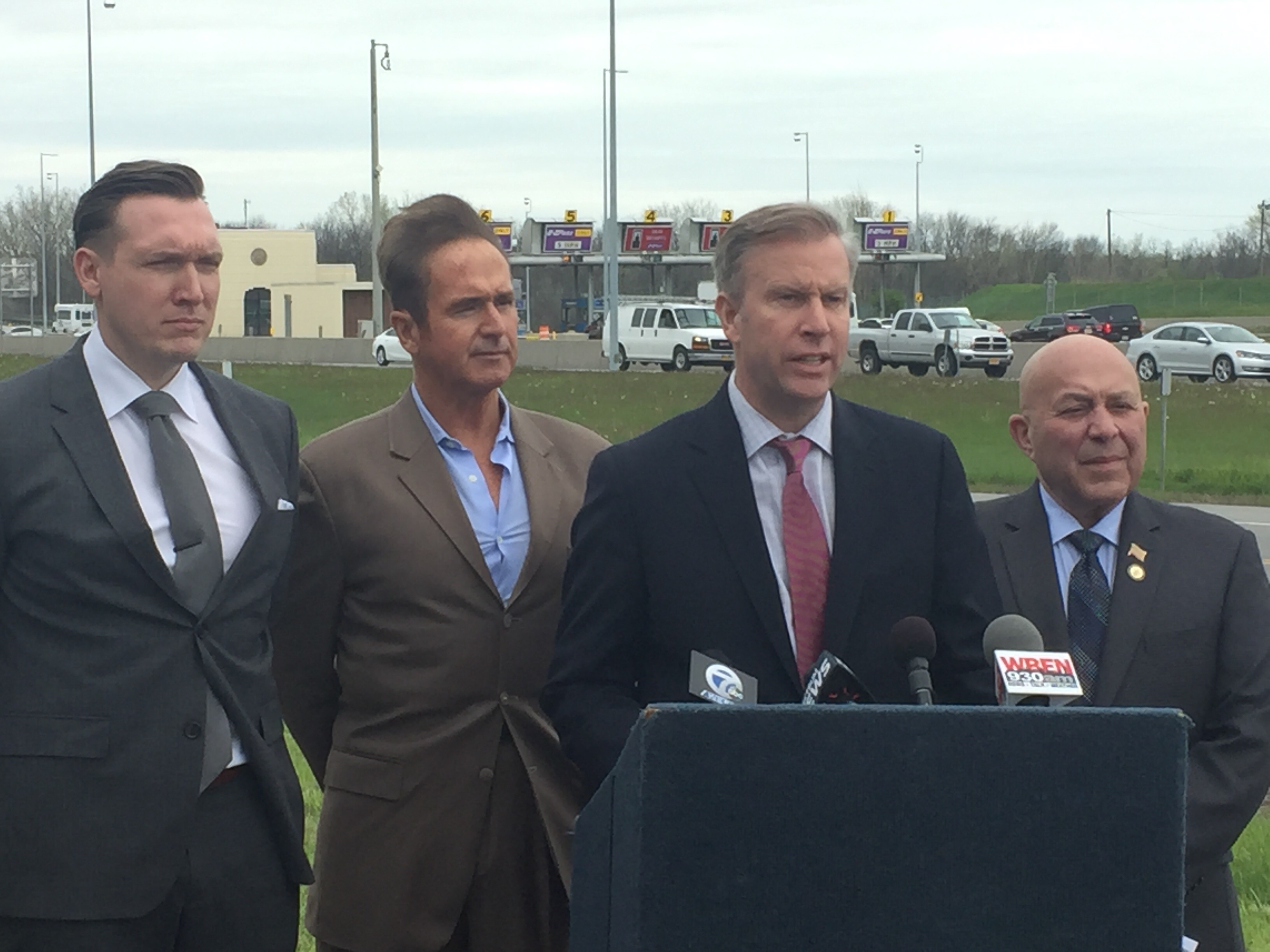 Congressman Higgins, Senator Jacobs, Assemblyman Morinello, Supervisor ...