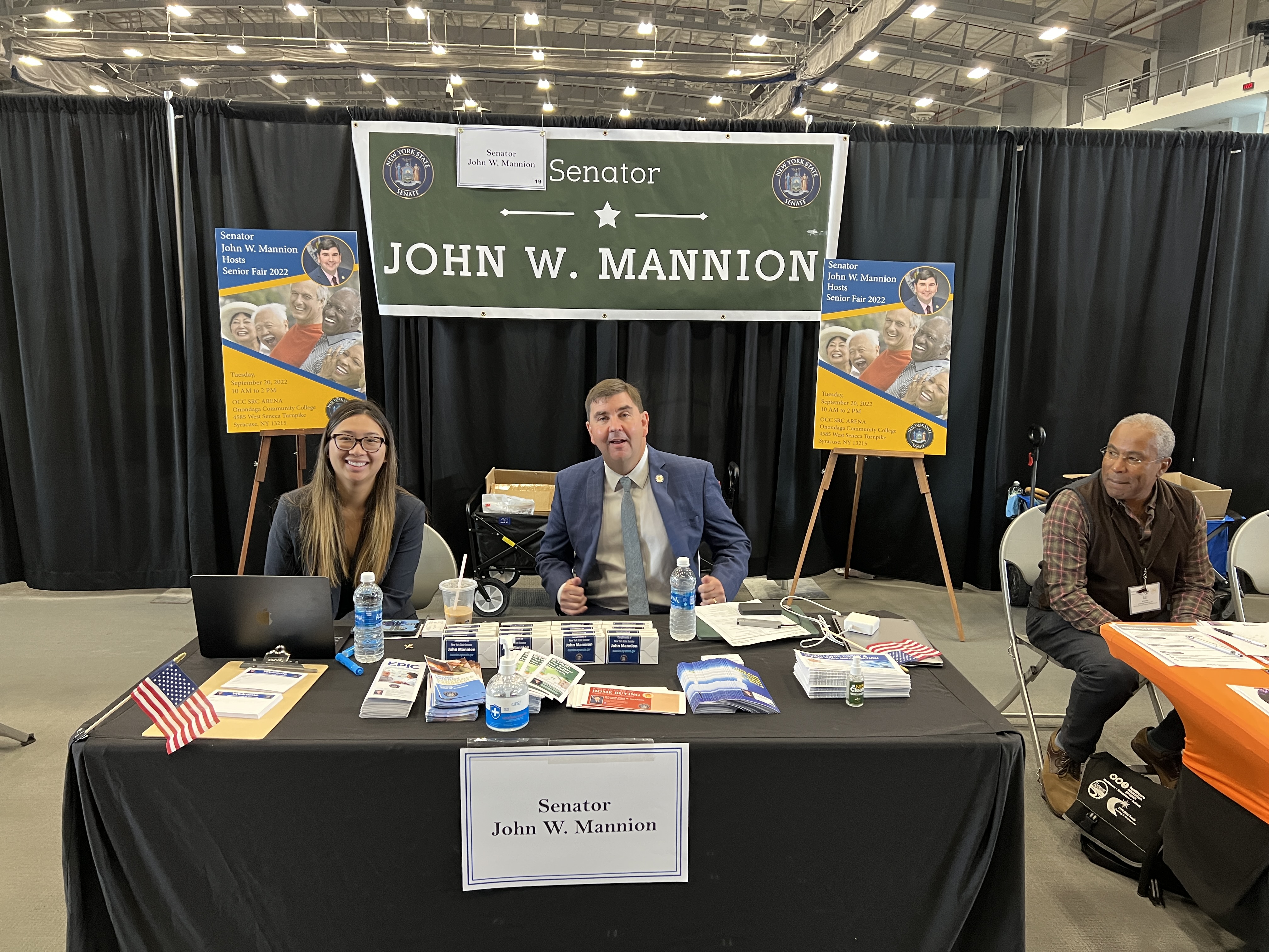 Senator John W. Mannion welcomes more than 500 area Senior Citizens to ...