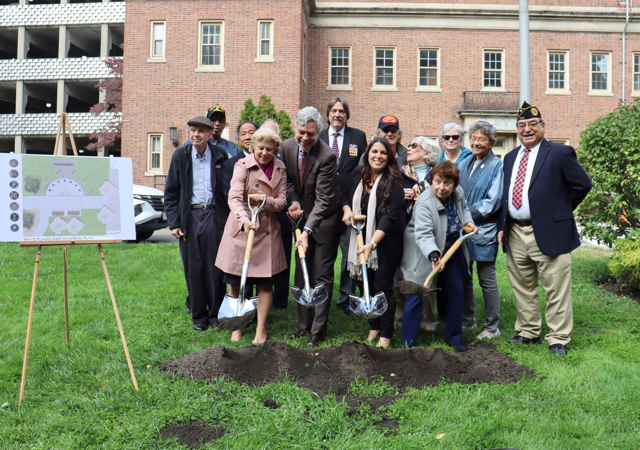New York State Senator Mayer and White Plains Mayor Roach Break Ground ...
