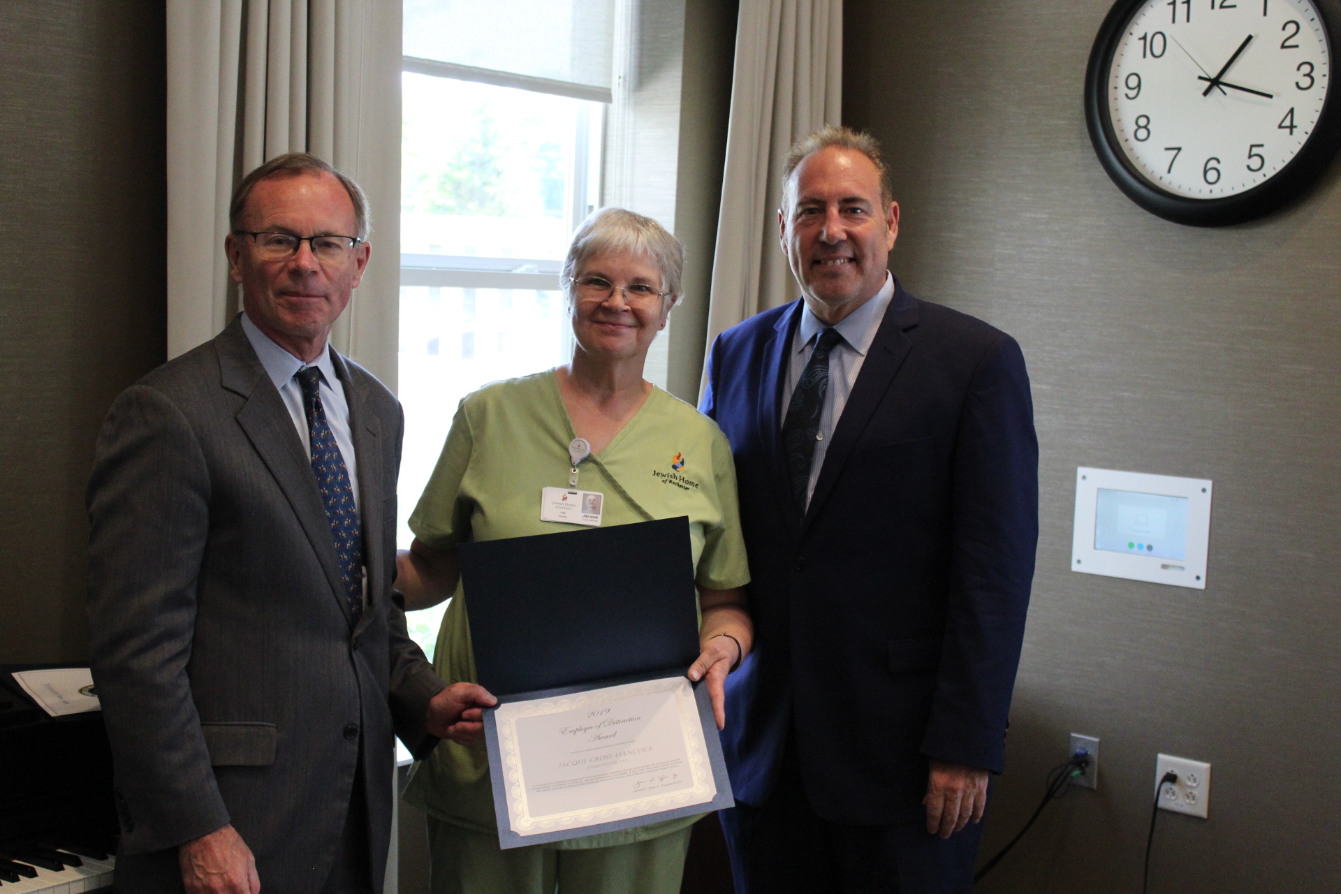 Senator Robach Presents LeadingAge NY Employee of Distinction Award ...