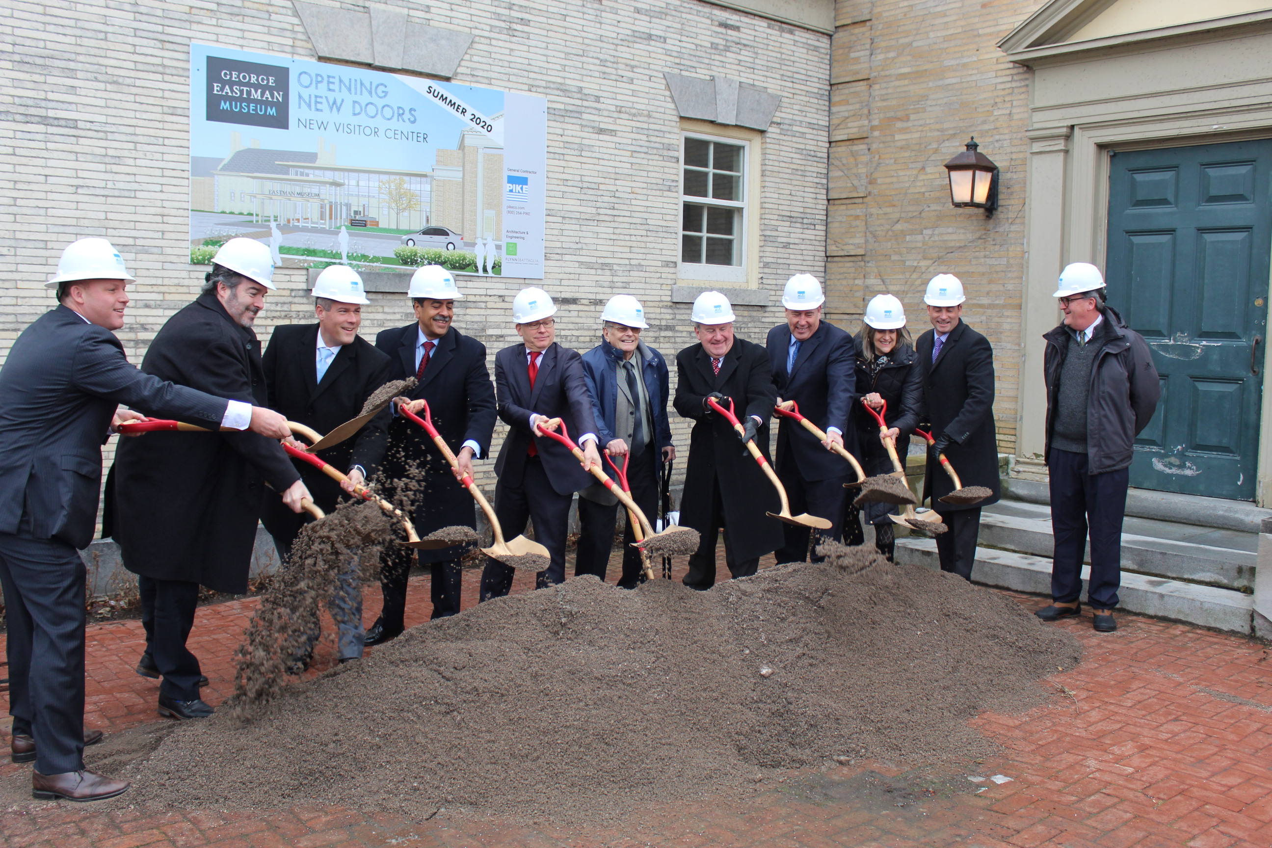 Senator Robach Breaks Ground at the George Eastman Museum | NYSenate.gov