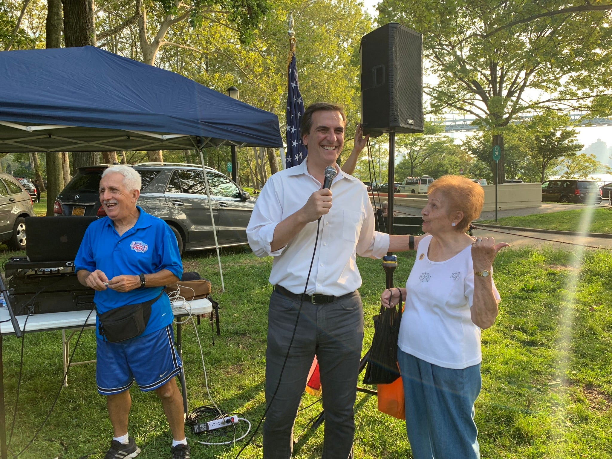 Senate Deputy Leader Gianaris Visits National Night Out Throughout ...
