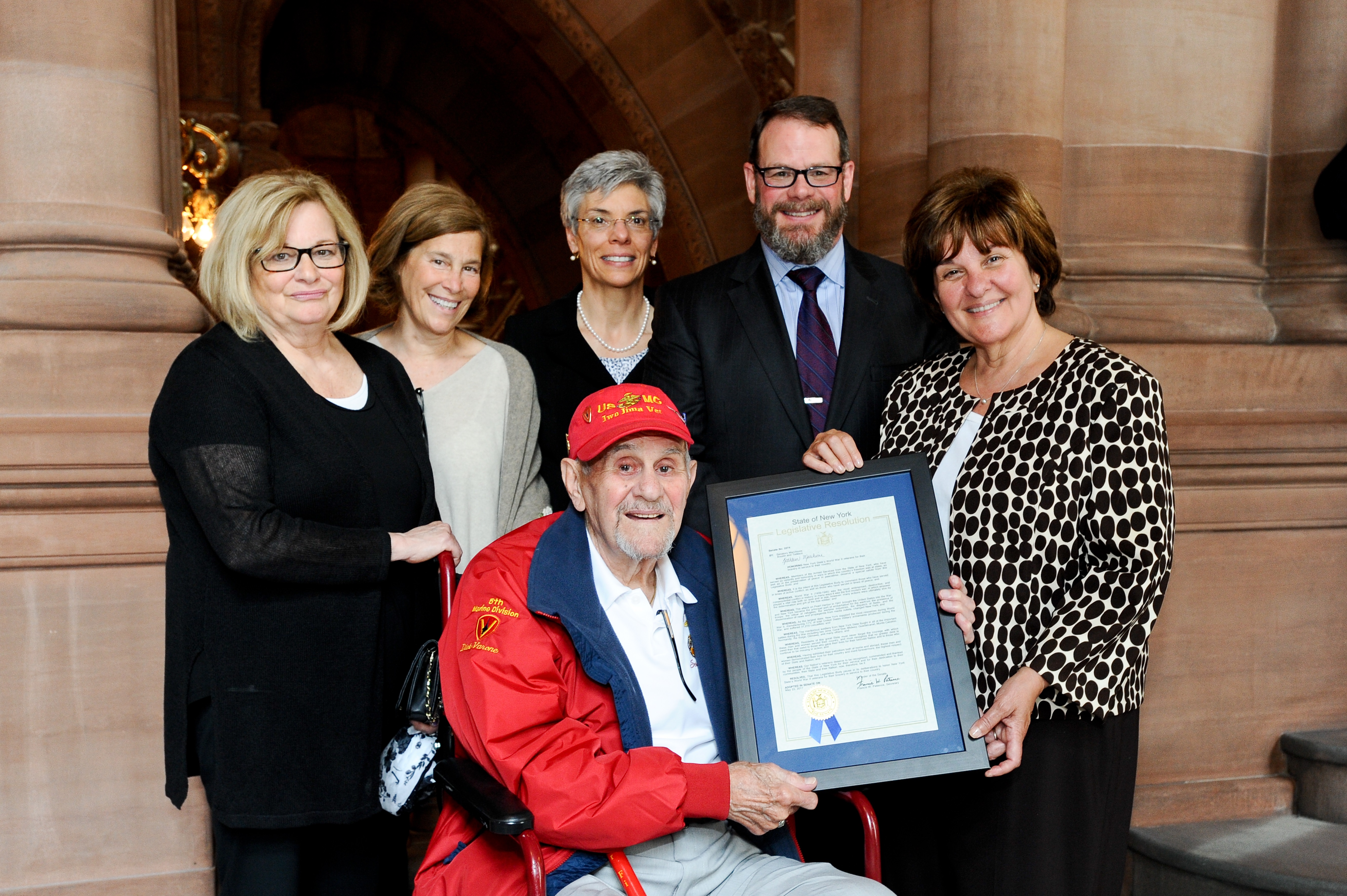 Photo: Senator Kathy Marchione Proudly Honors Francis “Dick” Varone, A ...