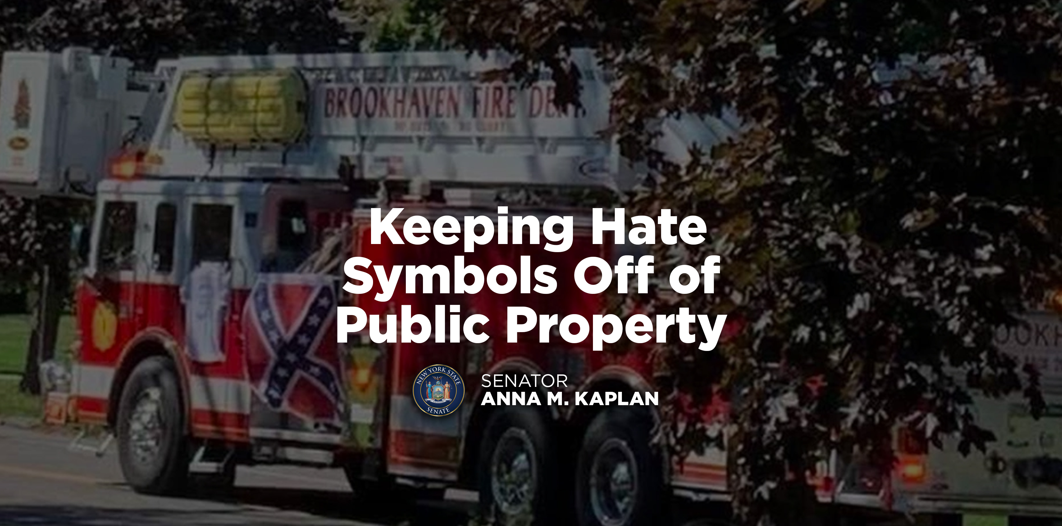 Hate Symbols on Public Property Banned in New York State | NYSenate.gov